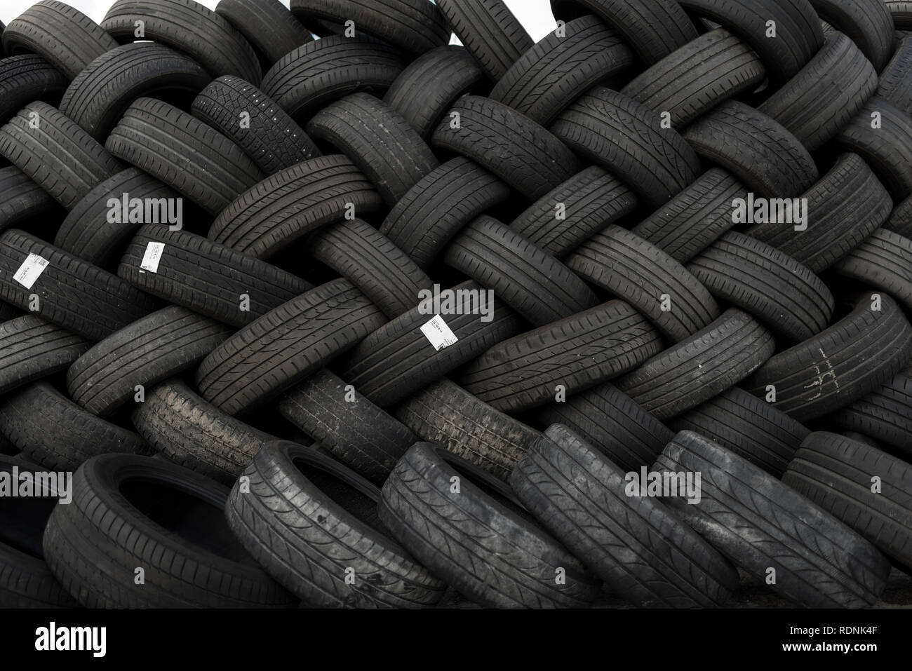 Recycling vehicles tires hi-res stock photography and images - Alamy