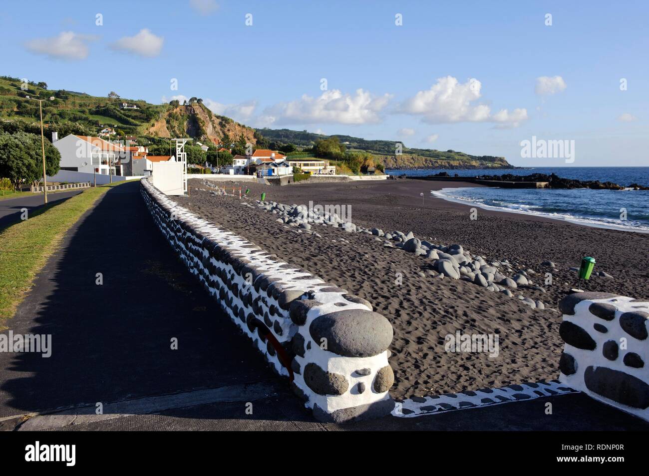 Beach praia almoxarife faial azores hi-res stock photography and images ...