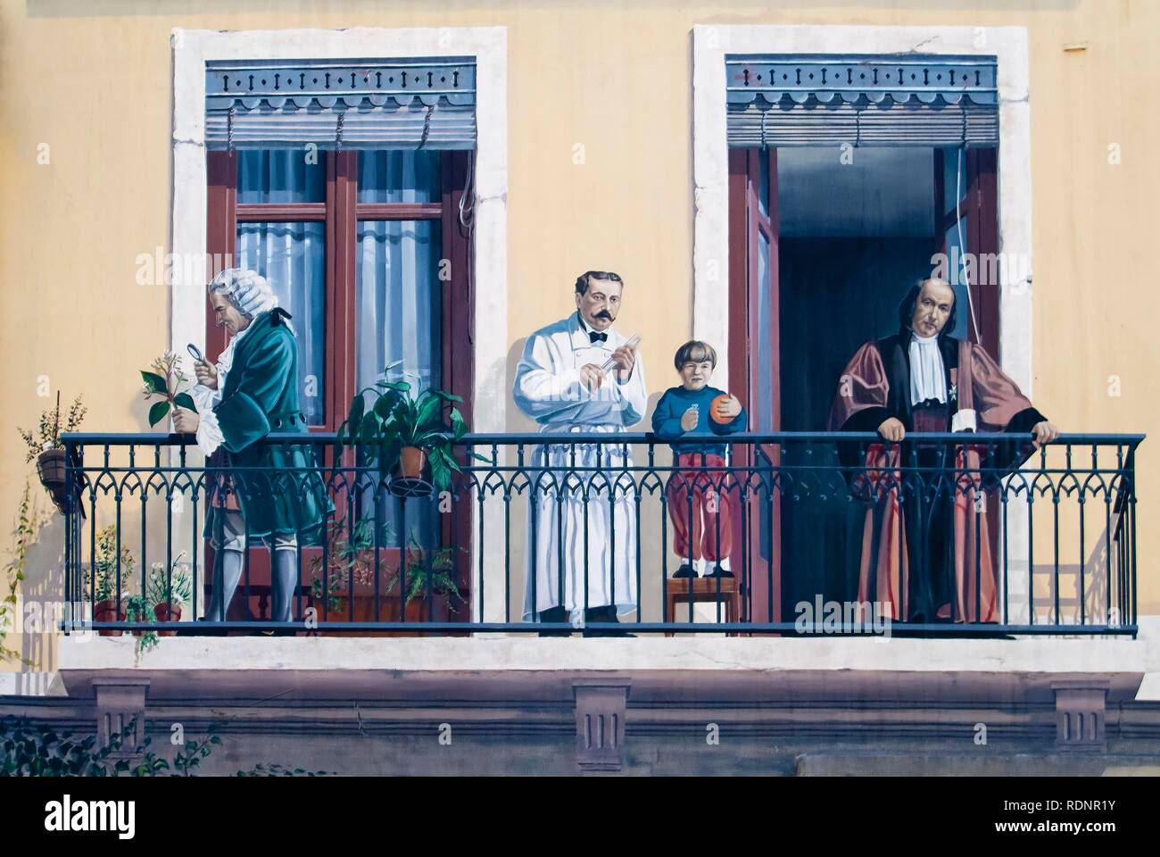 Painted walls, fresco of the Lyonnais, La Fresque des Lyonnais ...