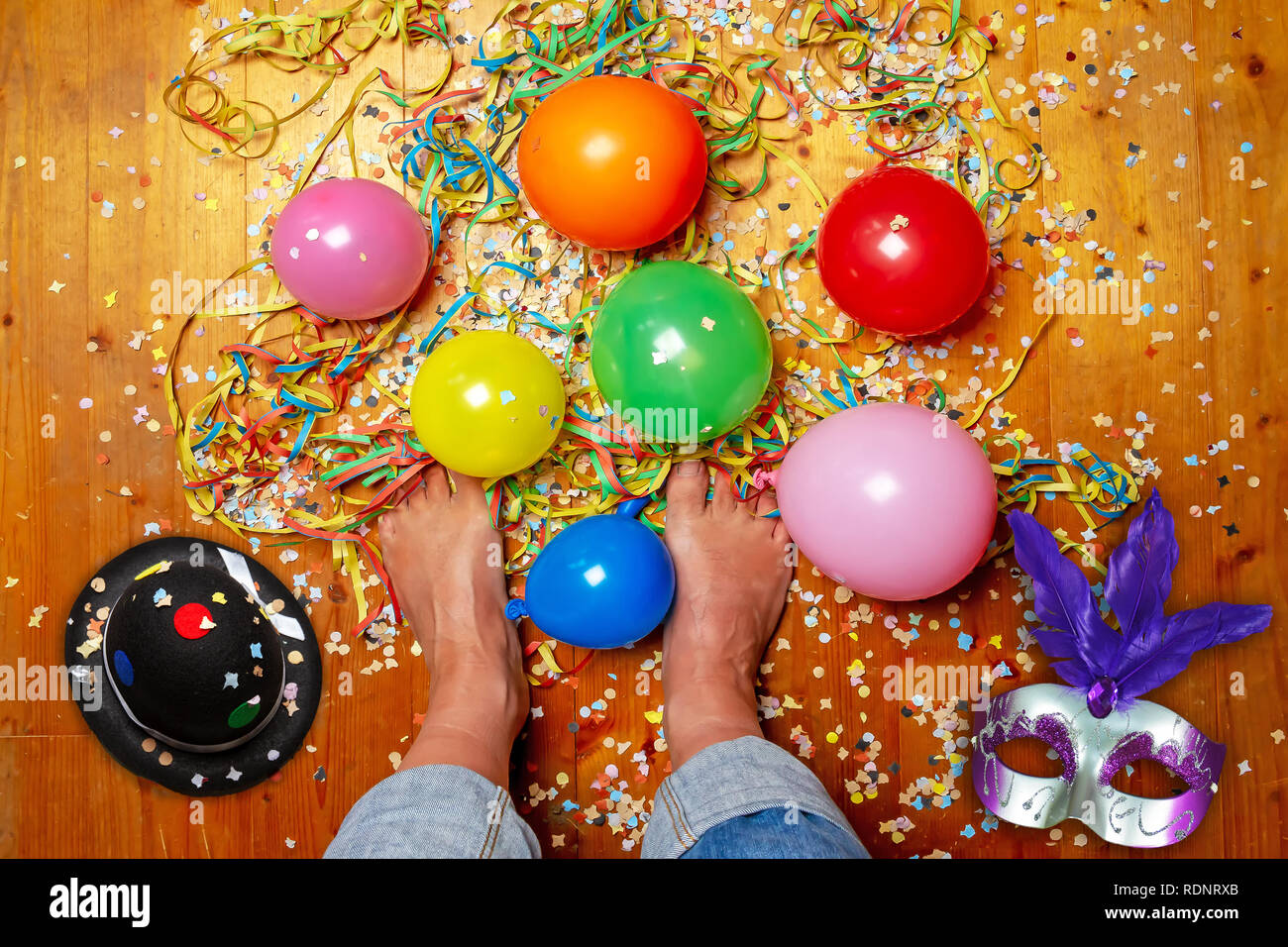 Fasching party hi-res stock photography and images - Alamy