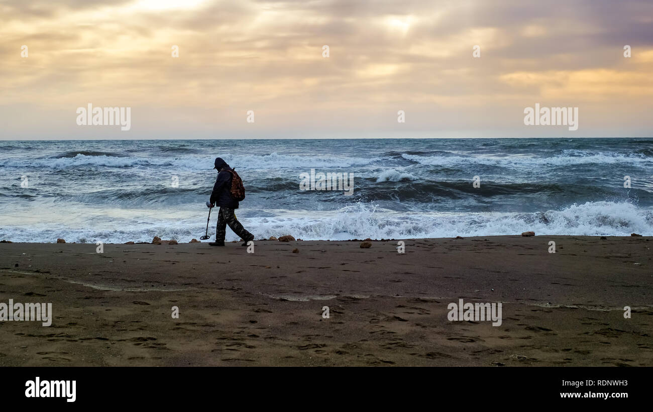 In searching of a great treasure Stock Photo - Alamy