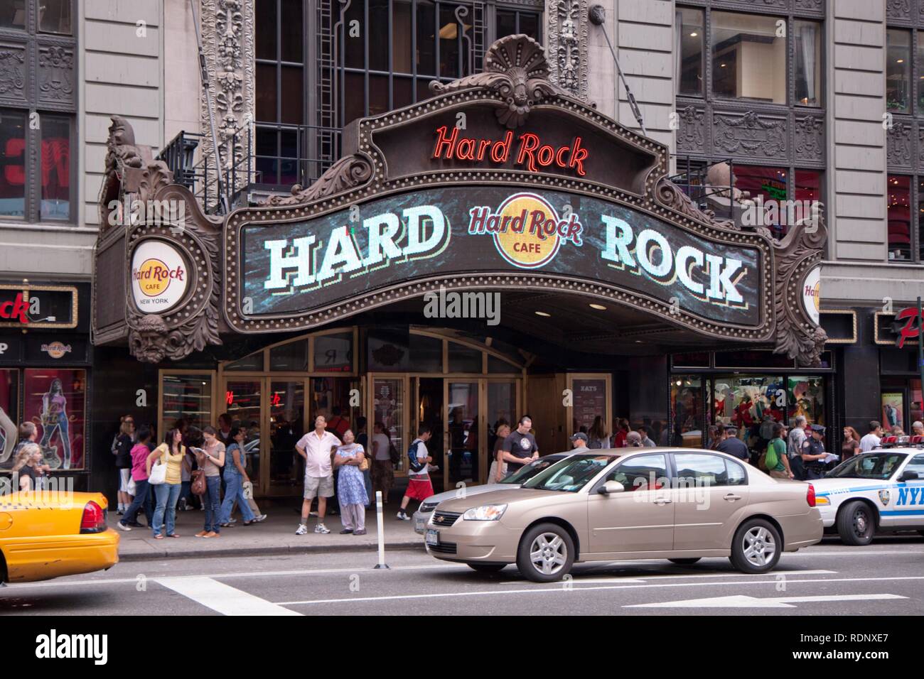 Hard Rock Cafe, New York, USA Stock Photo - Alamy