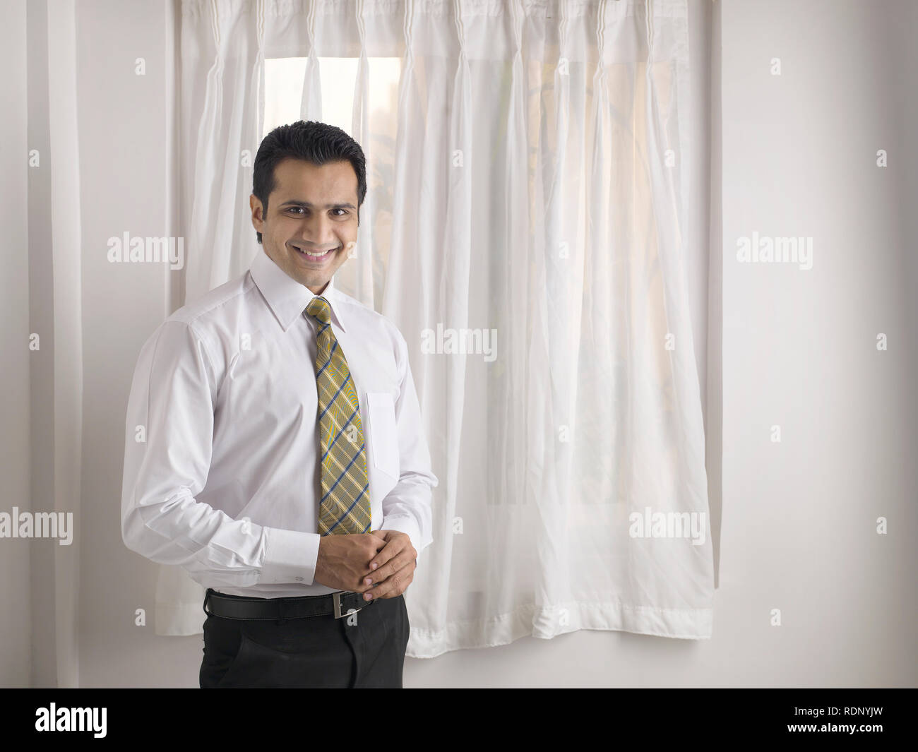 A PORTRAIT OF A YOUNG MAN IN HIS HOME Stock Photo - Alamy