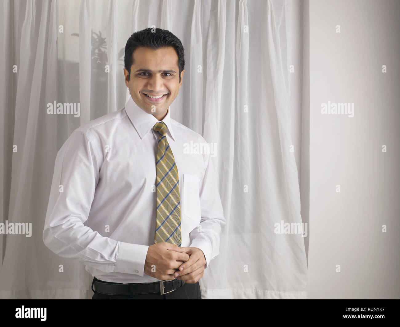 A PORTRAIT OF A YOUNG MAN IN HIS HOME Stock Photo - Alamy