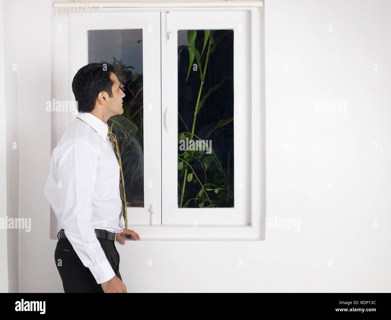 A PORTRAIT OF A YOUNG MAN IN HIS HOME Stock Photo - Alamy