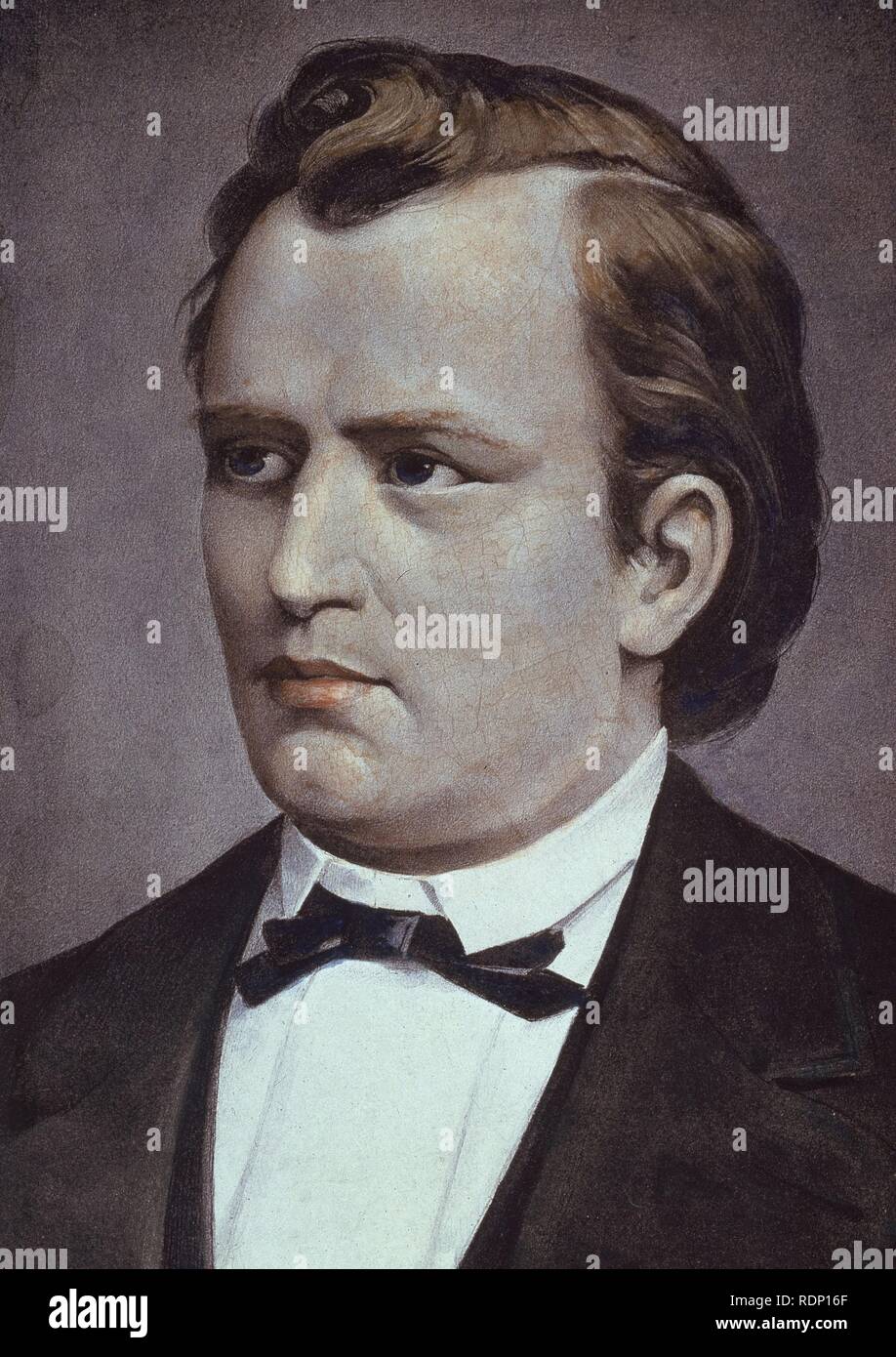 19th century brahms portrait hi-res stock photography and images - Alamy