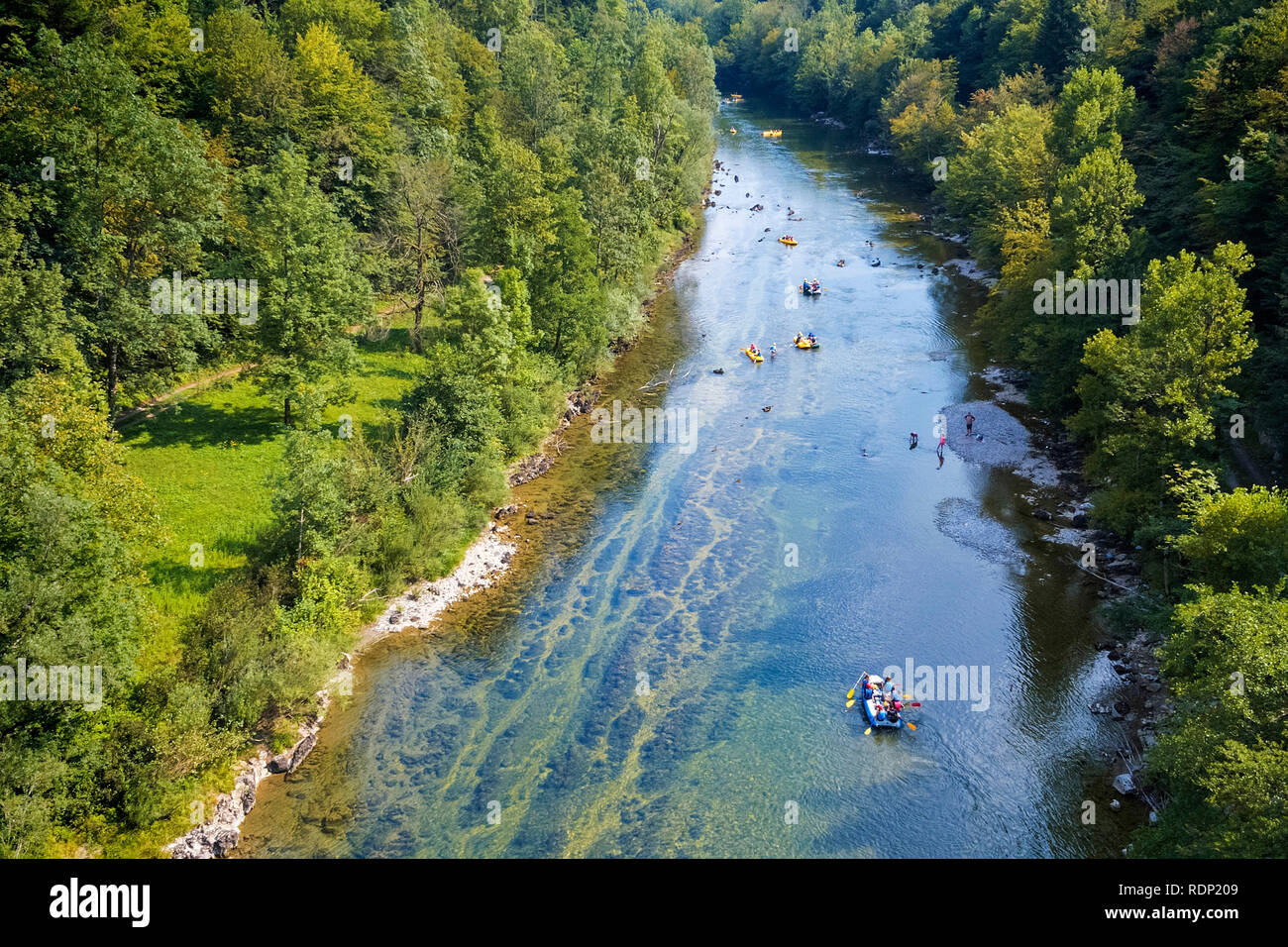 Kolpa rafting hi-res stock photography and images - Alamy