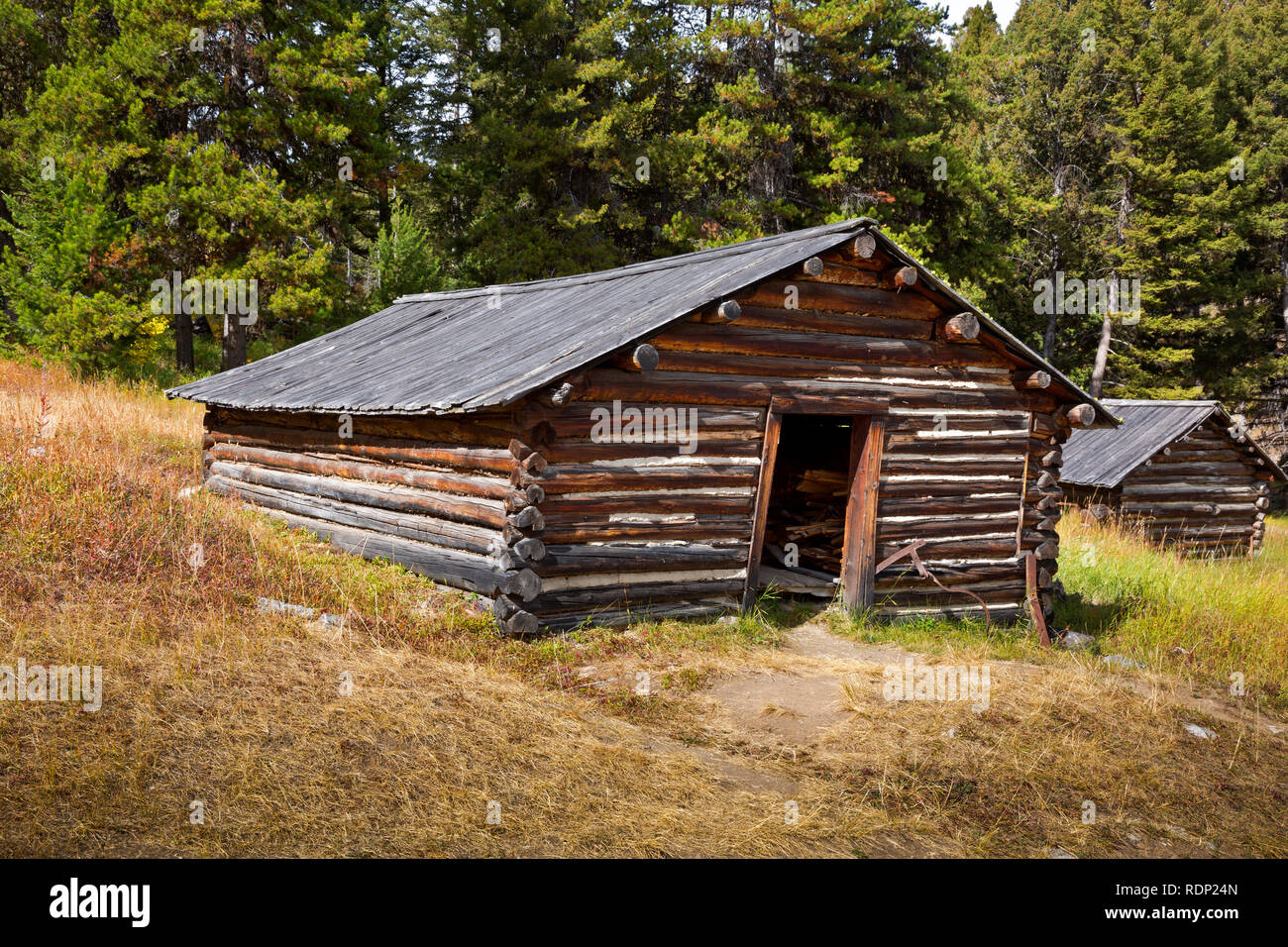 Old miners cabin hi-res stock photography and images - Alamy