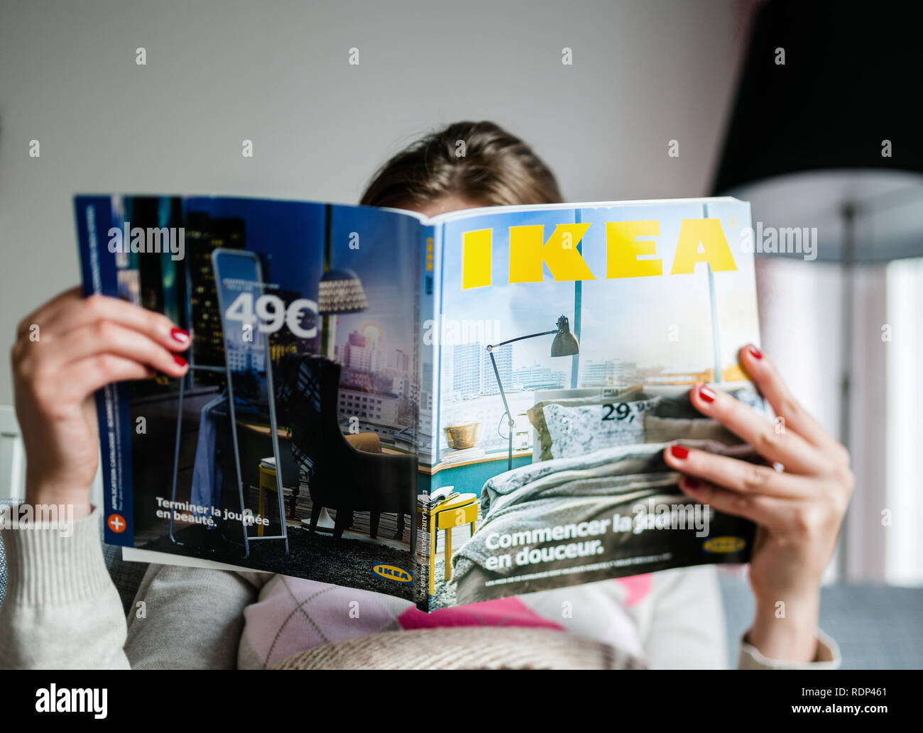 Ikea catalogue hi-res stock photography and images - Alamy