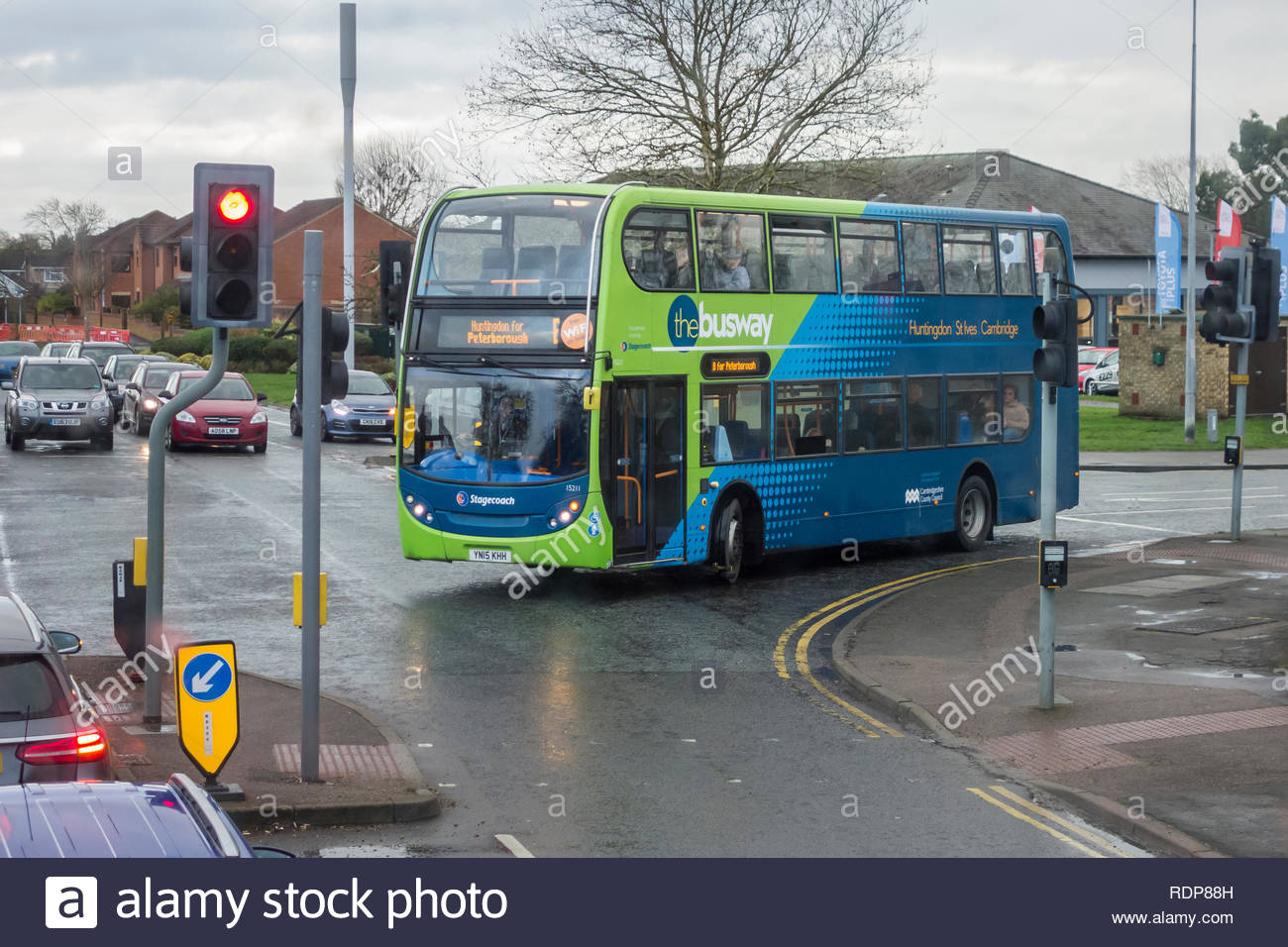 Cambridgeshire Guided Bus High Resolution Stock Photography and Images ...