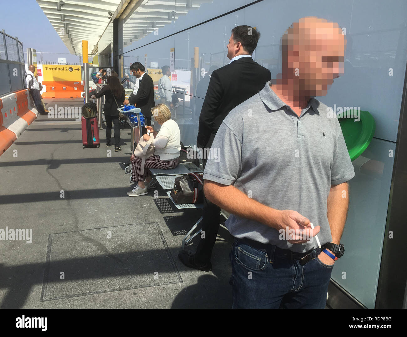 David beckham at heathrow hi-res stock photography and images - Alamy