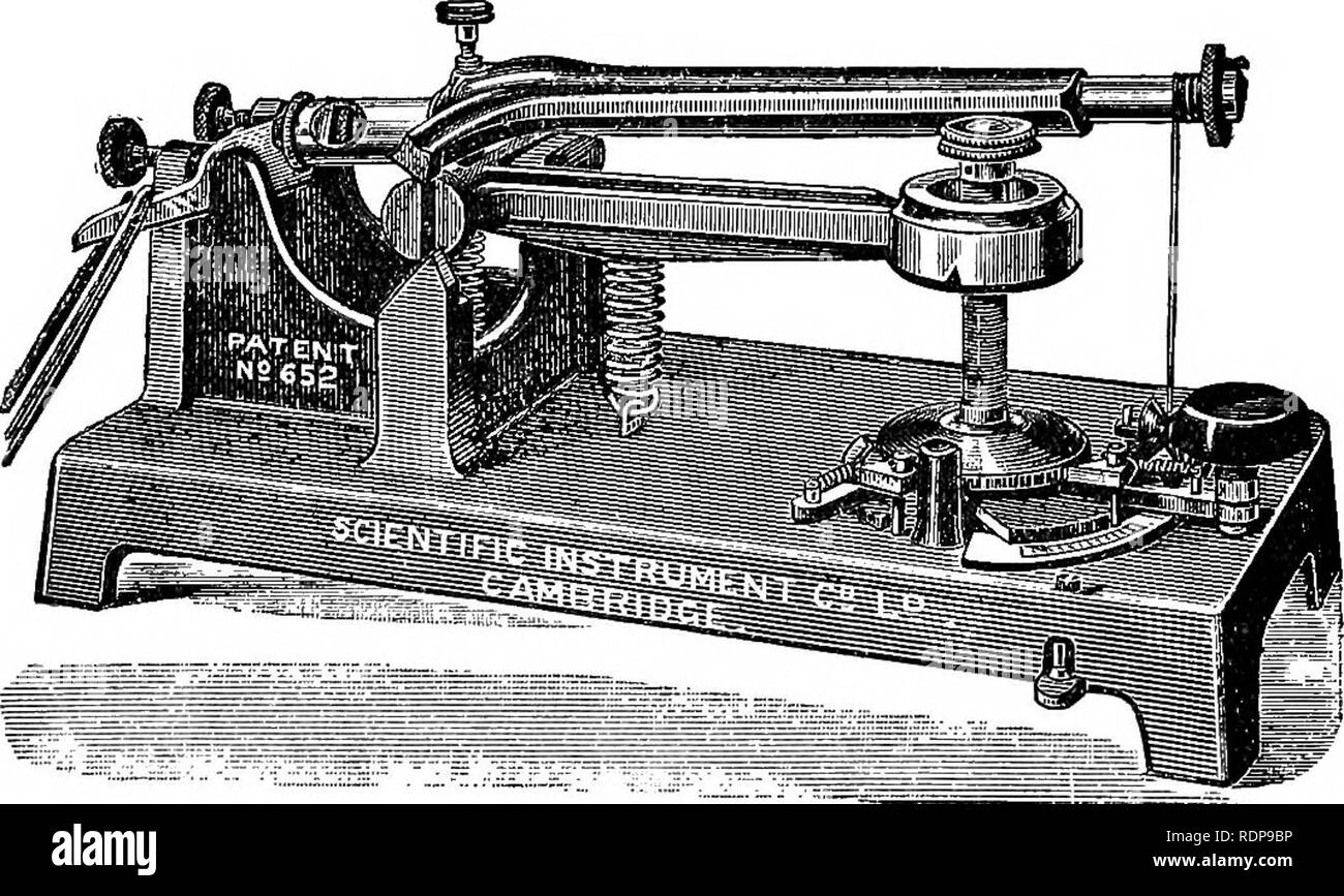 Cambridge rocking microtome hi-res stock photography and images - Alamy