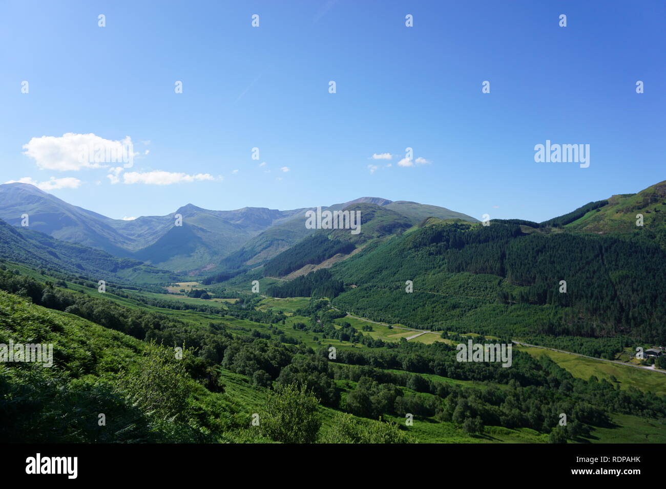 Scenery on the Highlands, Scotland Stock Photo - Alamy