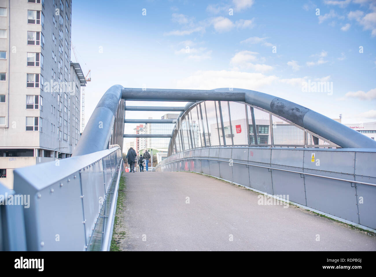 The Atrium Campus in Cardiff, part of the University of South Wales, is ...