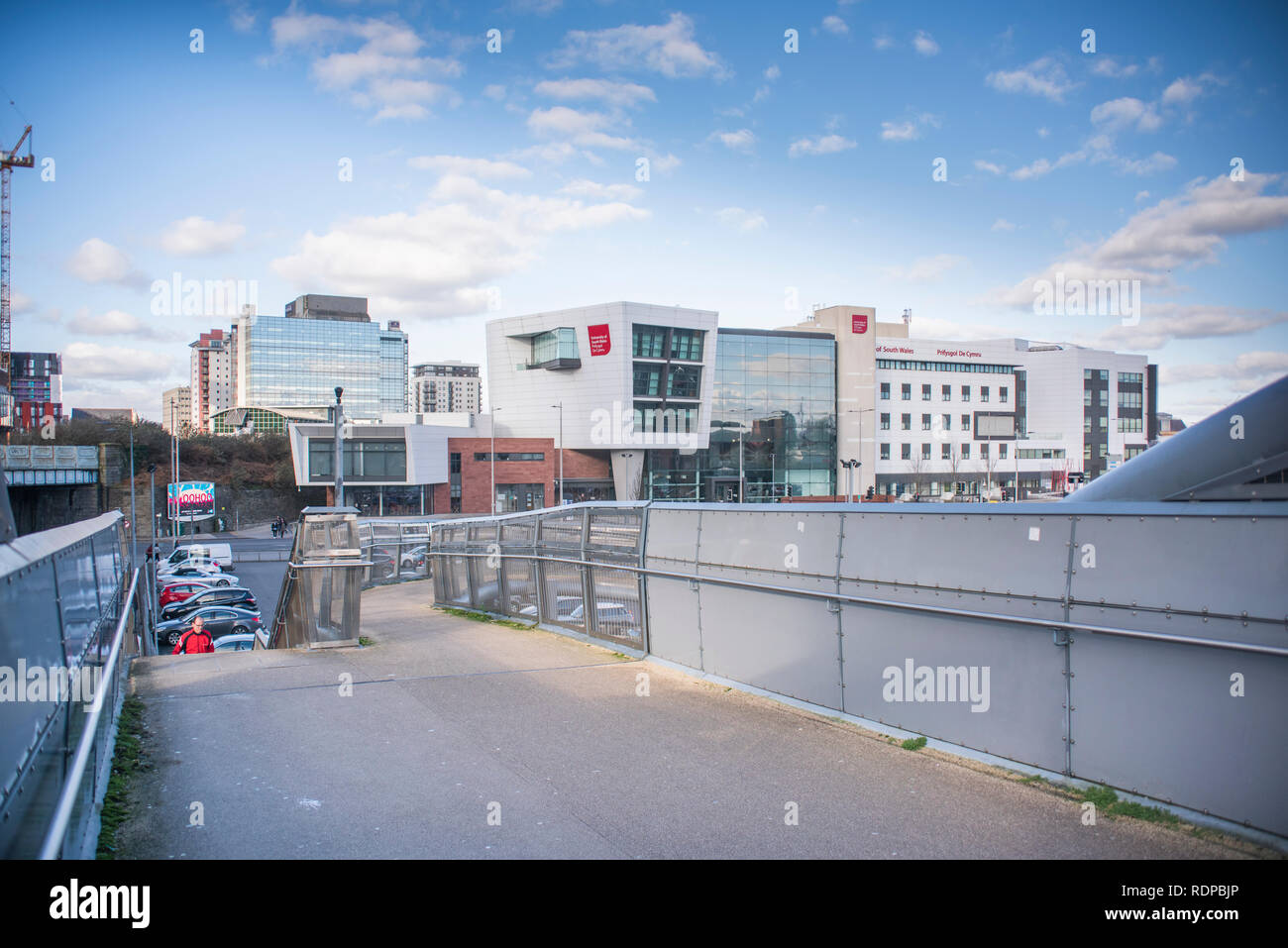 Swansea university student accommodation hi-res stock photography and ...