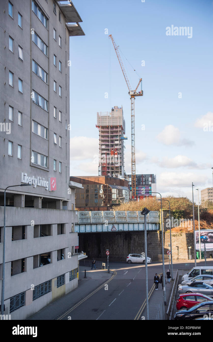 Cardiff university buildings hi-res stock photography and images - Alamy