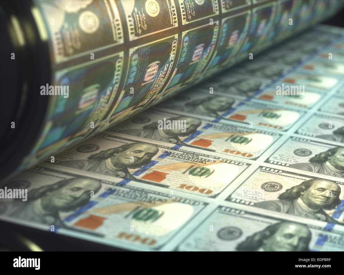 Printing banknotes hi-res stock photography and images - Alamy