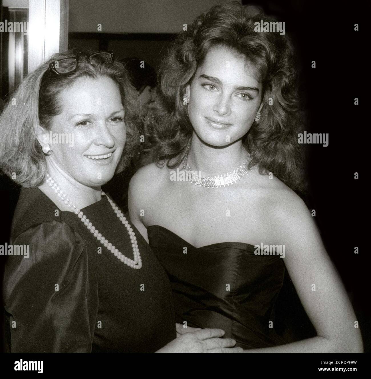 Teri Shields and Brooke Shields Undated Photo By John Barrett/PHOTOlink ...