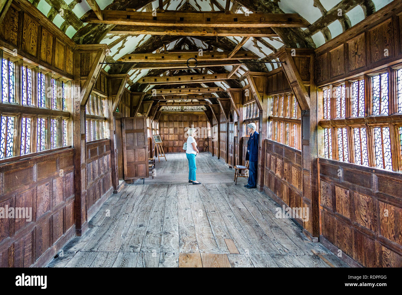 Little moreton hall interior hi-res stock photography and images - Alamy