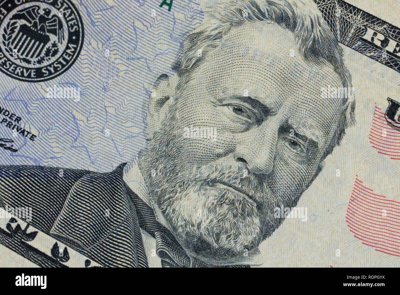 Fifty dollar bill hi-res stock photography and images - Alamy