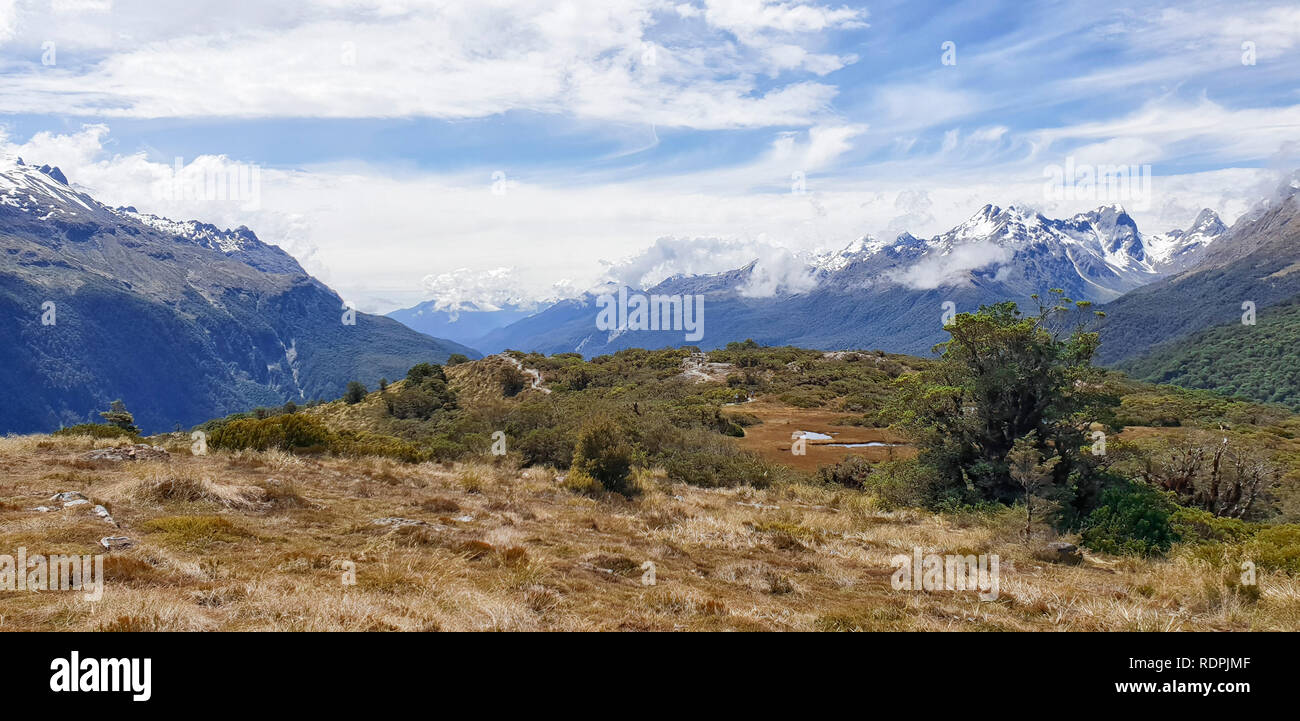 Key Summit, Routeburn Track, Milford National Park, New Zealand, South ...