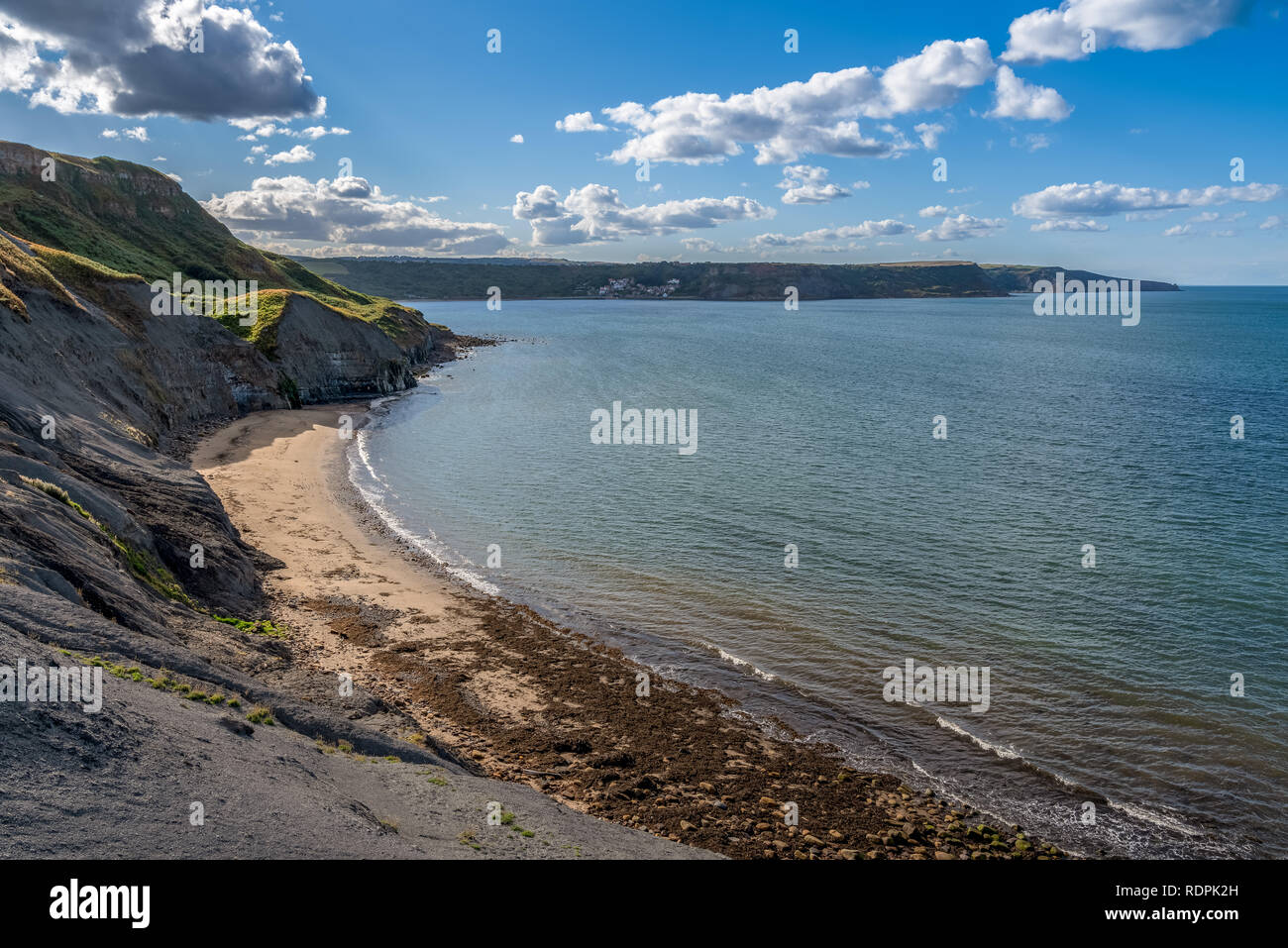 Kettleness beach hi-res stock photography and images - Alamy