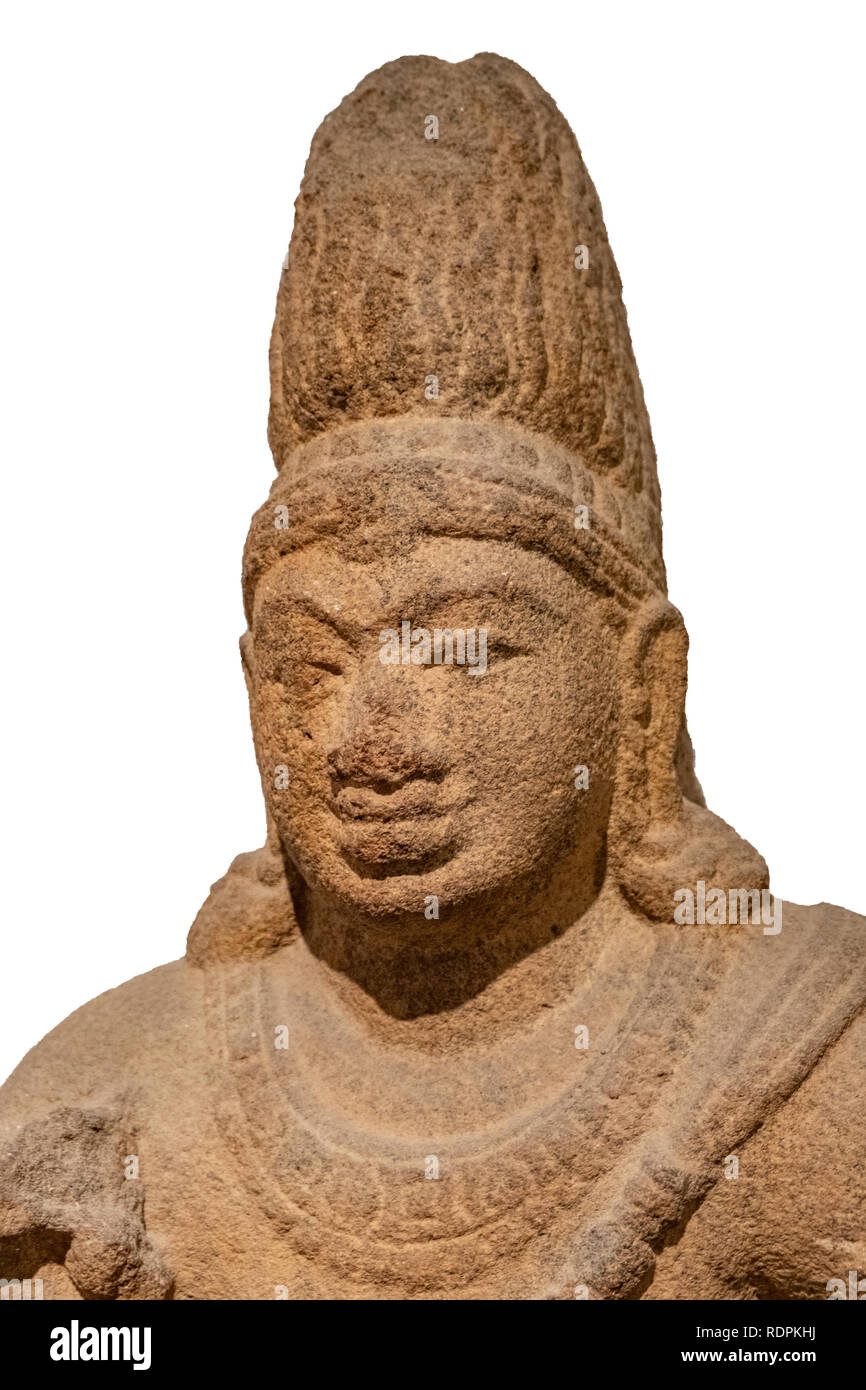 Agni, God of Fire. Pallava. 9th century. South India. 112 x 59 x 50 cms ...
