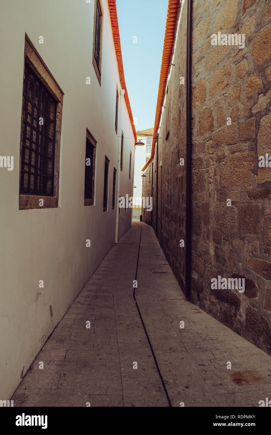 Small roads in Porto Stock Photo - Alamy