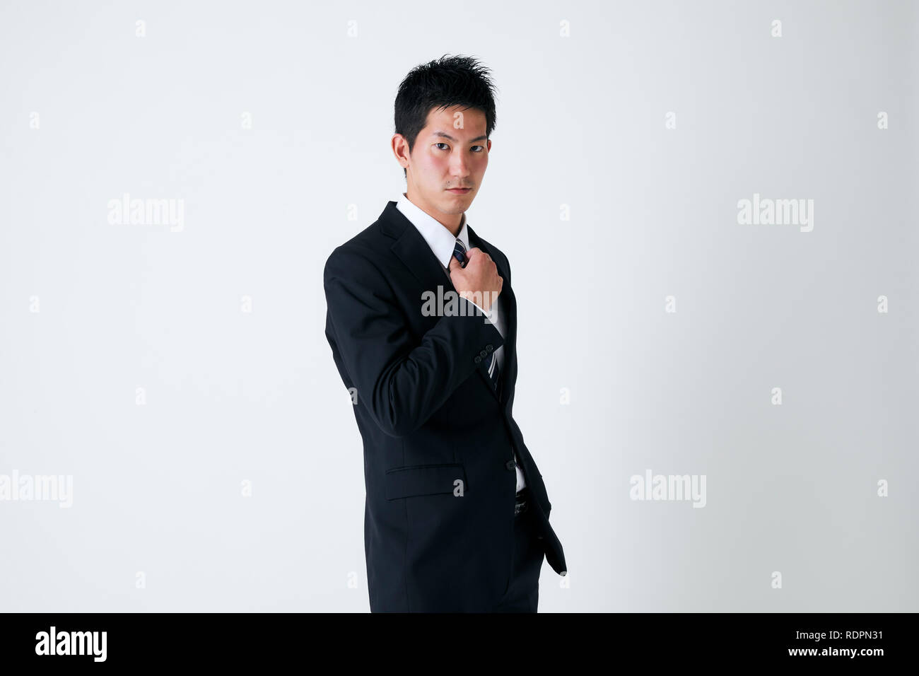 Young Japanese businessman Stock Photo - Alamy
