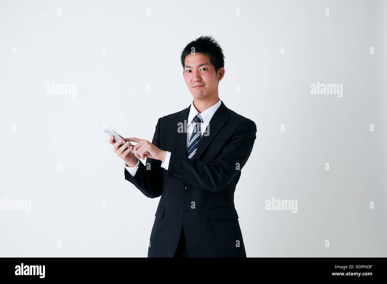 Young Japanese businessman Stock Photo - Alamy