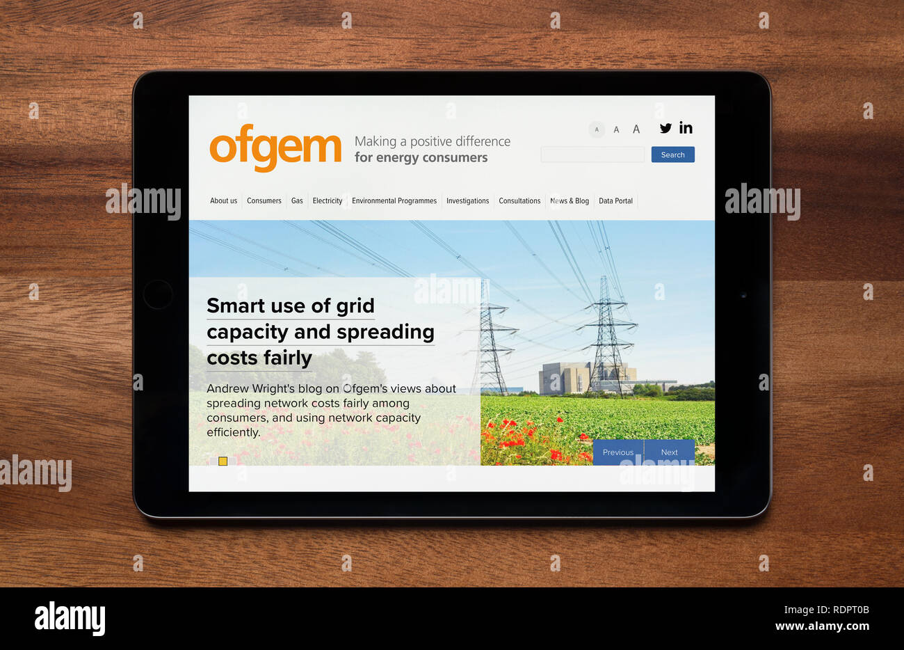 Ofgem logo hi-res stock photography and images - Alamy