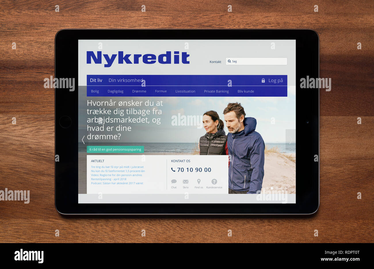 Nykredit logo hi-res stock photography and images - Alamy