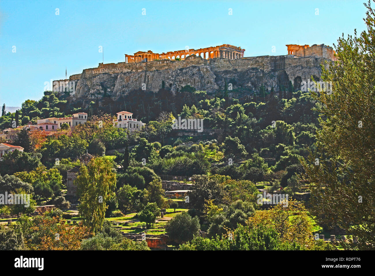 Parthenon on the Acropolis in Athens, Greece Stock Photo - Alamy