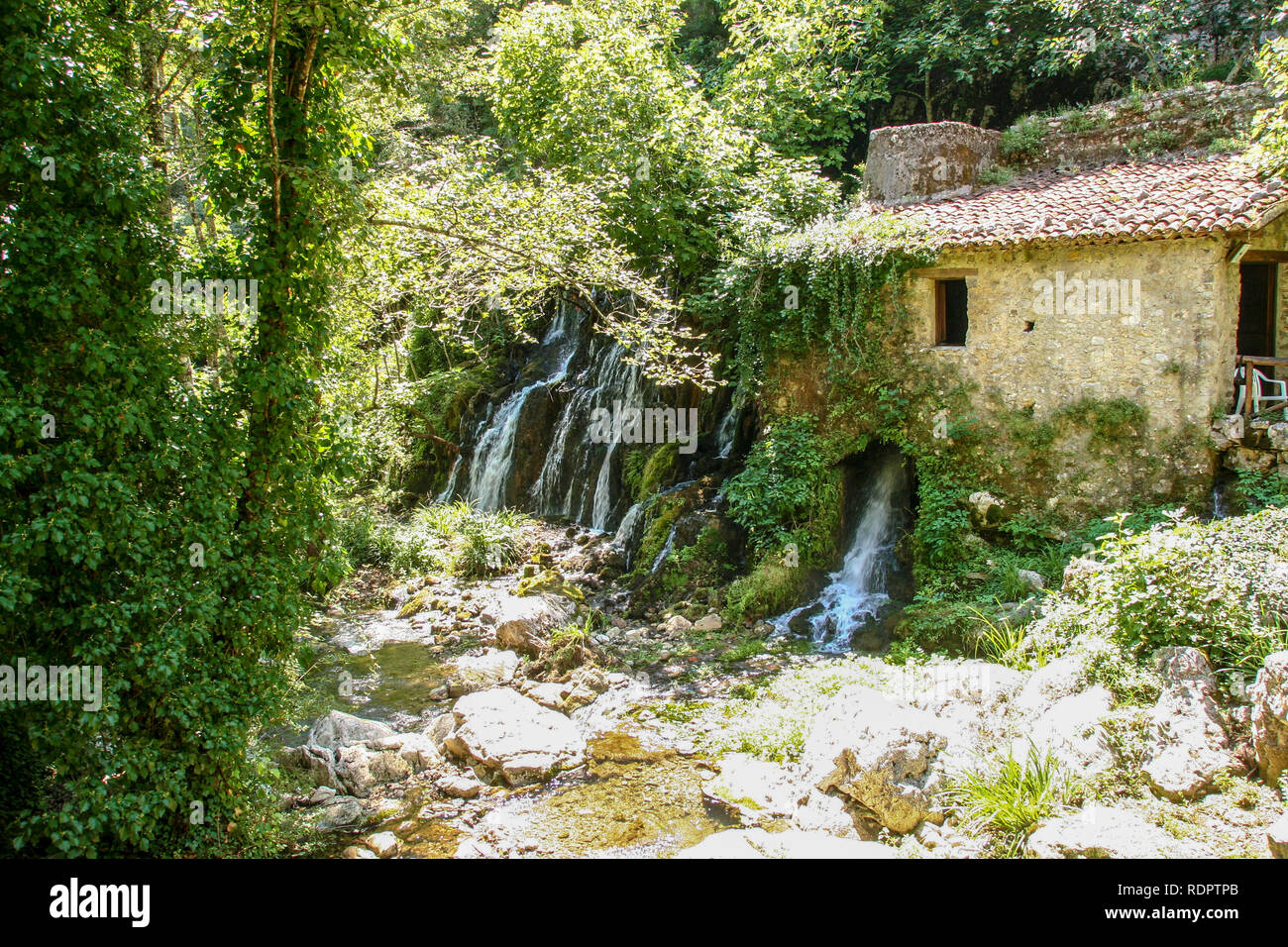 The ancient water mill in the natural reserve of Morigerati, by ...