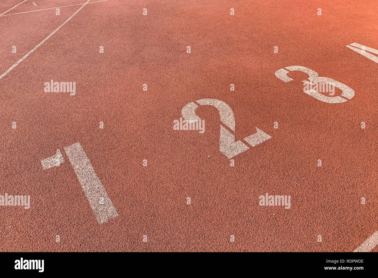 number on running track texture Stock Photo - Alamy