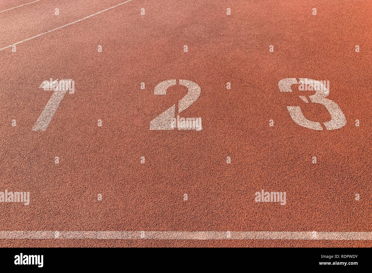number on running track texture Stock Photo - Alamy