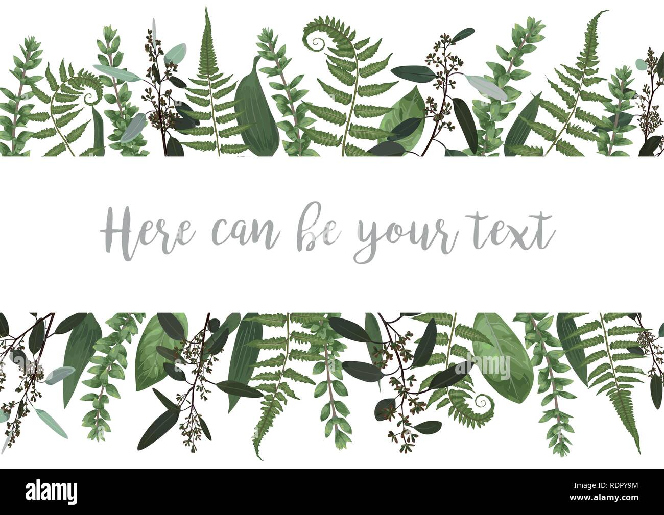 Fern sample Stock Vector Images - Alamy