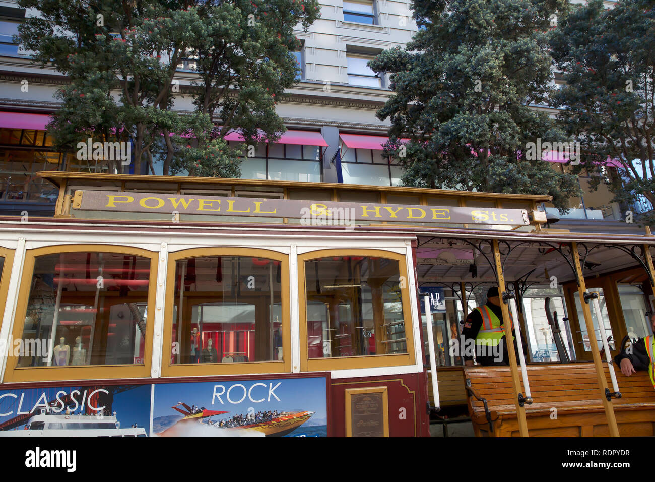 San francisco cable car driver hi-res stock photography and images - Alamy