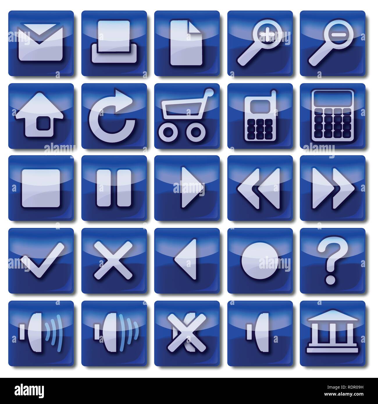 International business icons Stock Vector Images - Alamy
