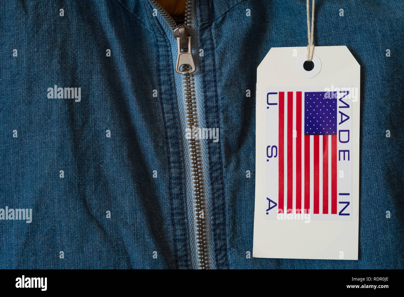 Clothing label made usa hi-res stock photography and images - Alamy