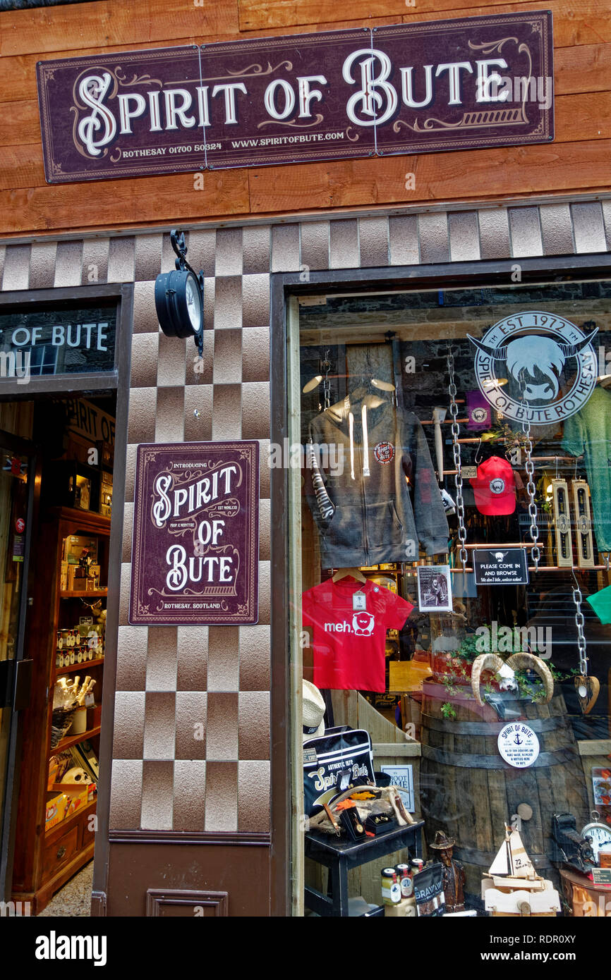 Rothesay shops hi-res stock photography and images - Alamy