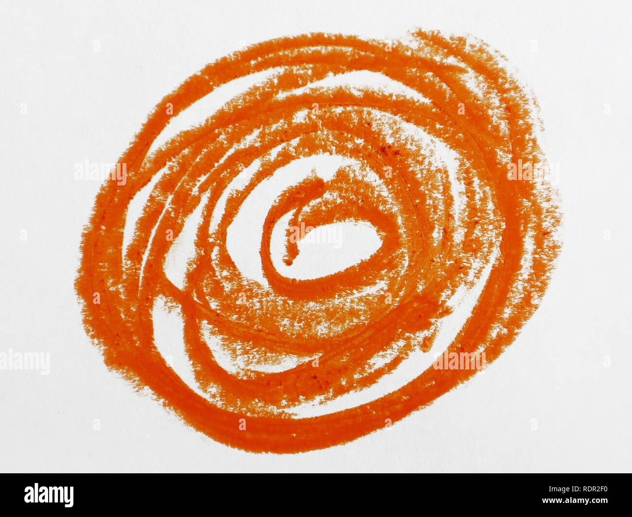 Colorful abstract child's drawing on white background Stock Photo - Alamy