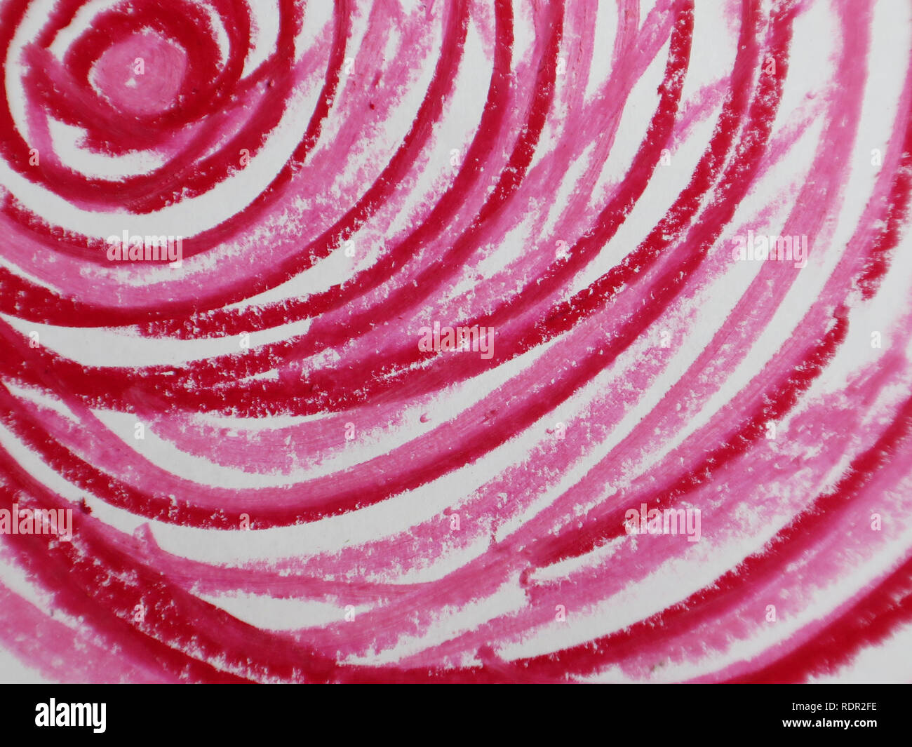 Colorful abstract child's drawing on white background Stock Photo - Alamy