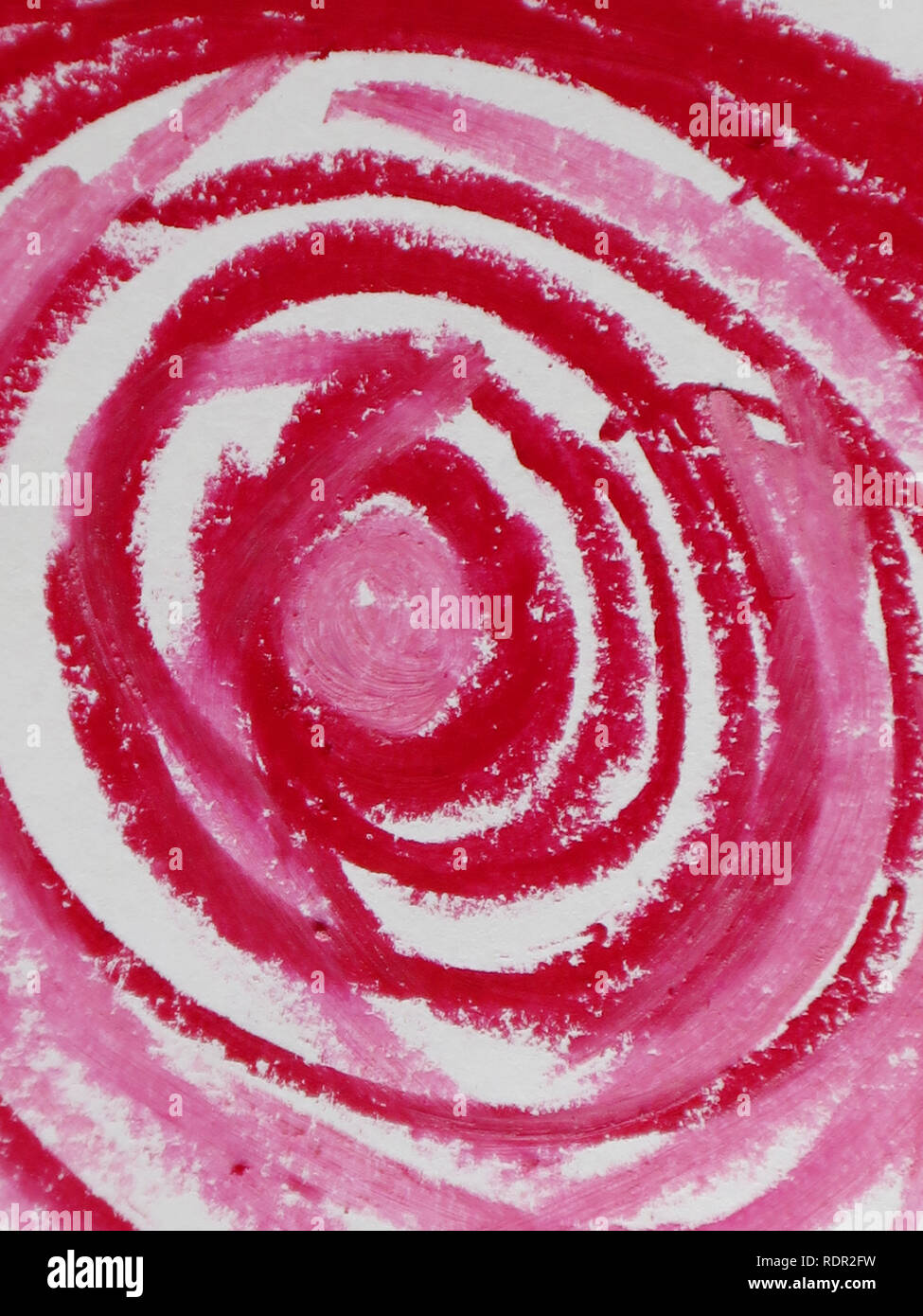 Colorful abstract child's drawing on white background Stock Photo - Alamy