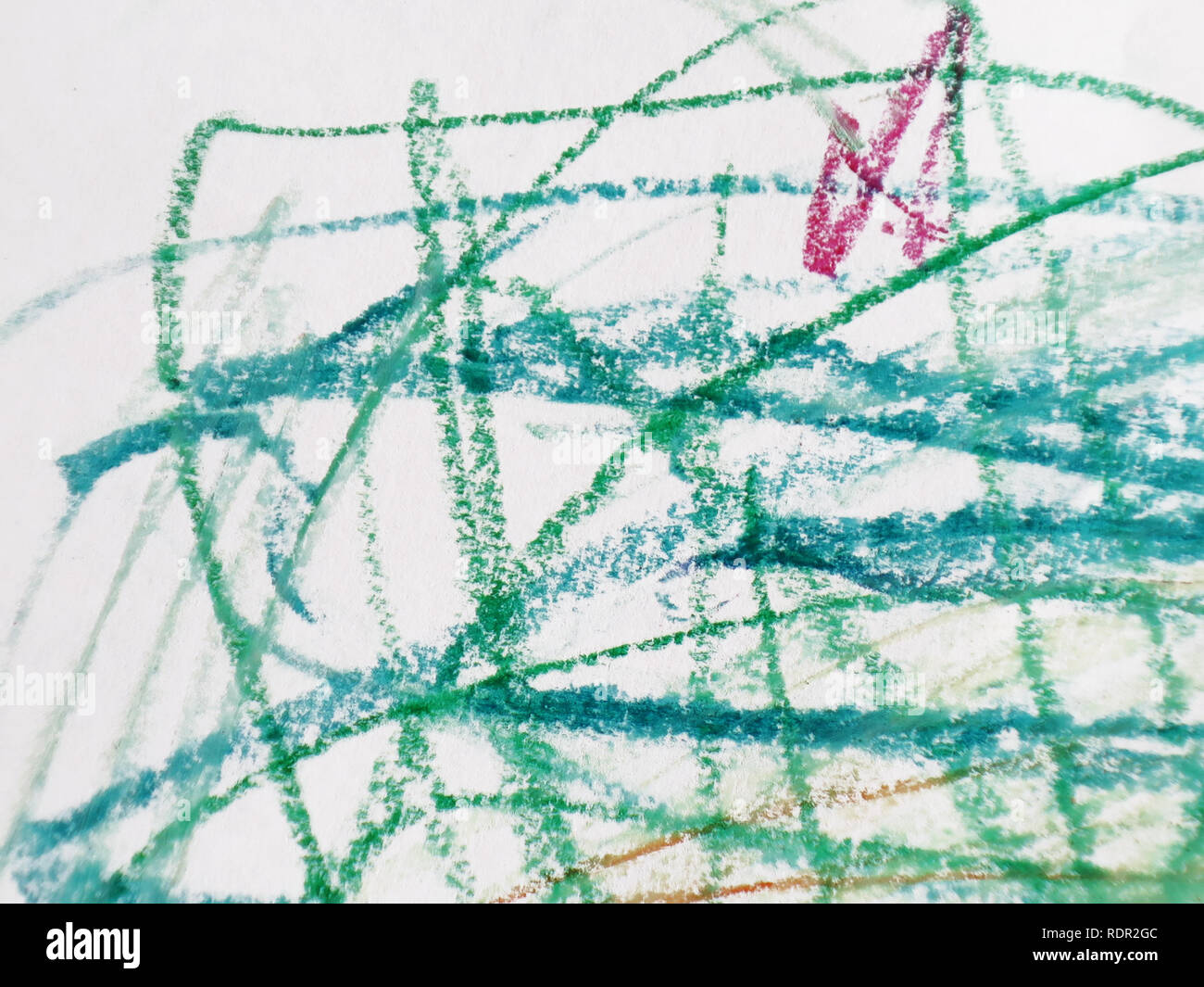 Abstract childs drawing hi-res stock photography and images - Alamy