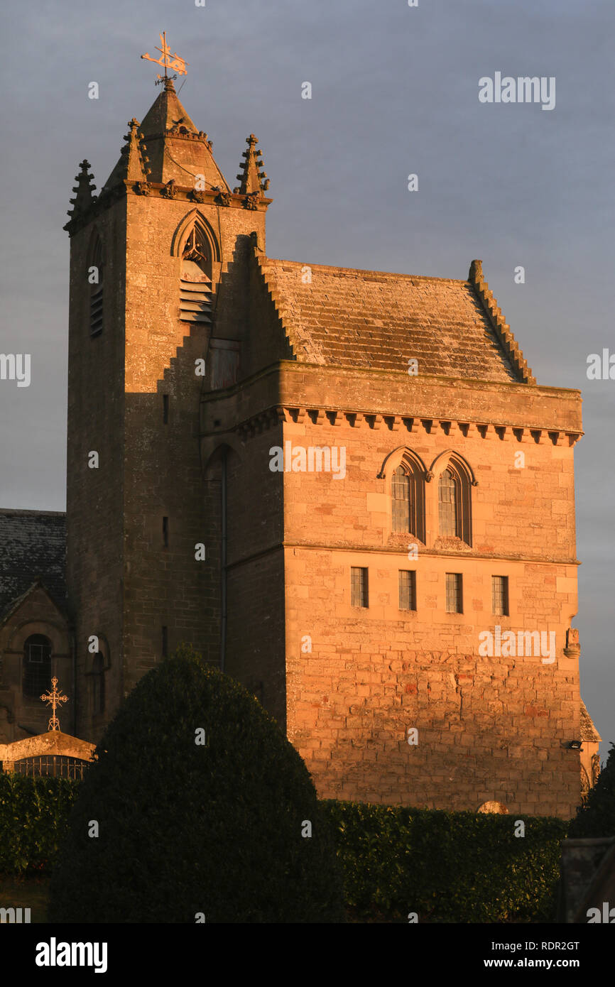 Chirnside Parish Church Stock Photo - Alamy