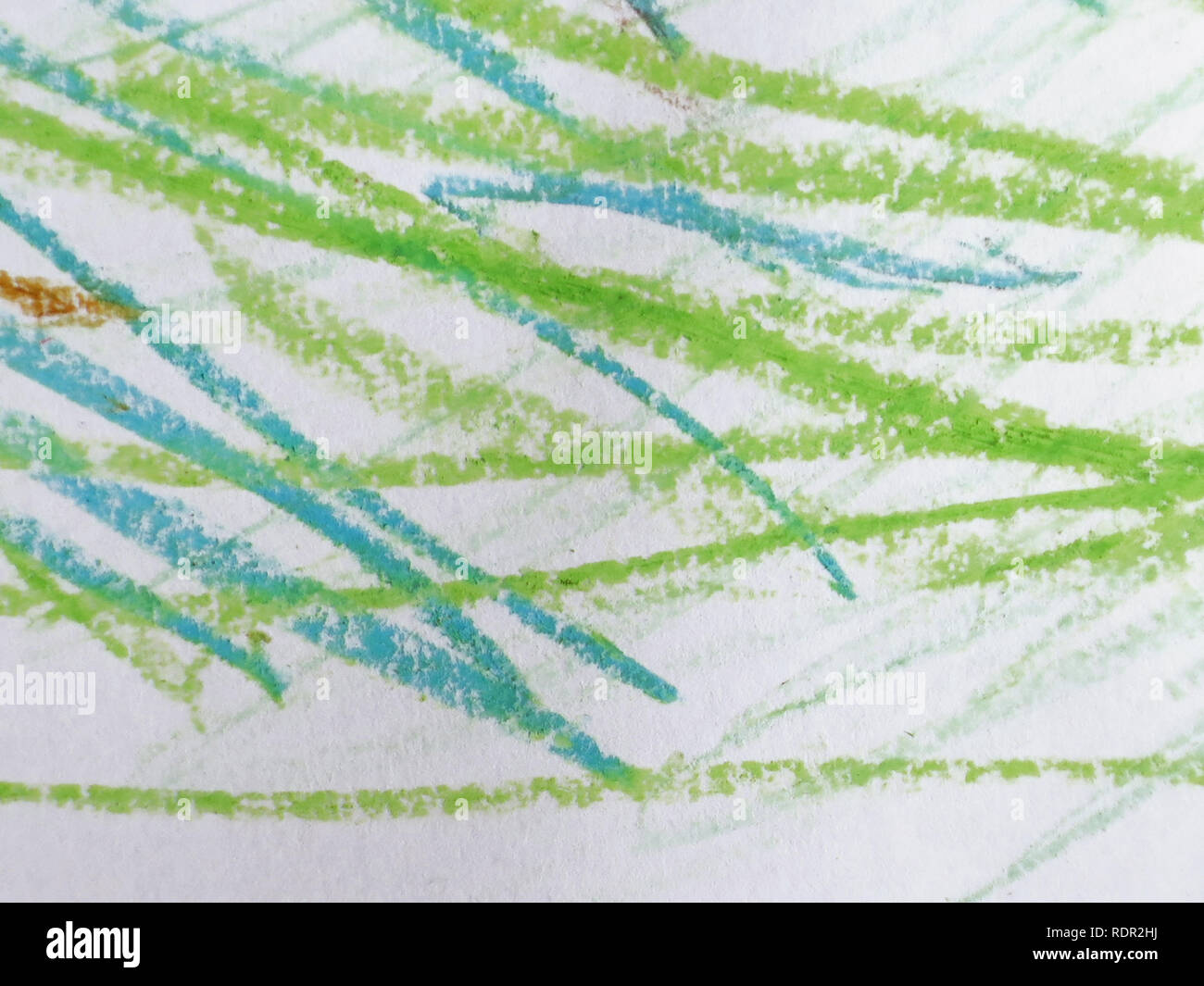 Colorful abstract child's drawing on white background Stock Photo - Alamy
