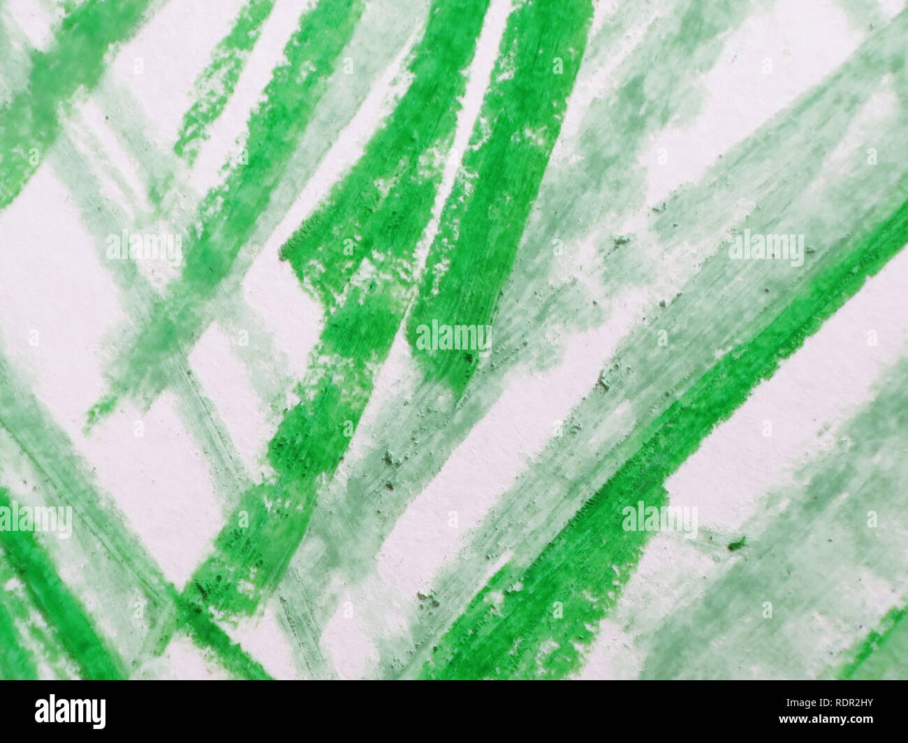 Colorful abstract child's drawing on white background Stock Photo - Alamy