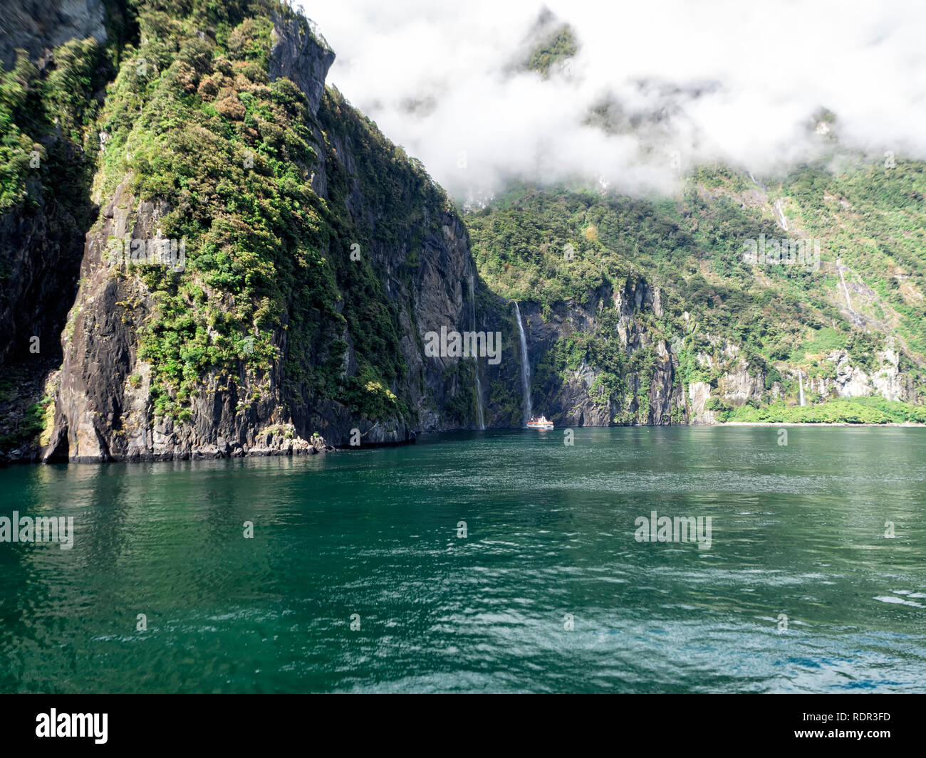 Milford Sound Fjordland, New Zealand, South Island, NZ Stock Photo - Alamy