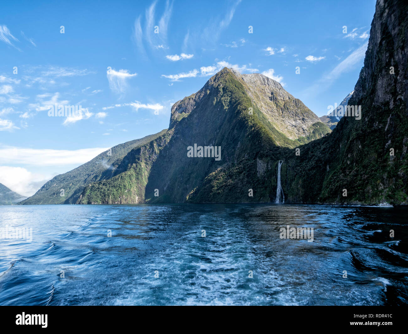 Milford Sound Fjordland, New Zealand, South Island, NZ Stock Photo - Alamy